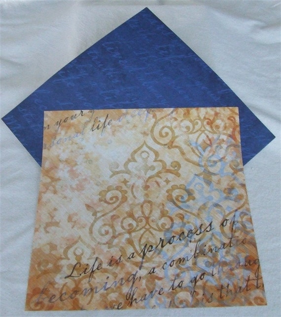 Bohemian-Victorian Scrapbook Paper