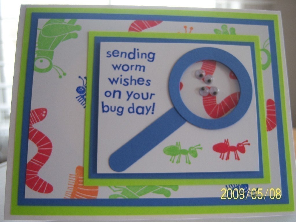 Bug Birthday Card