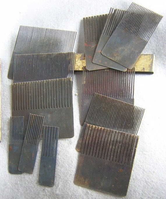 RESERVED FOR patriciaannb Antique English Graining Combs