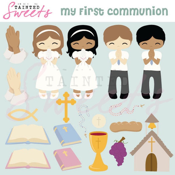 First communion vector - Imagui