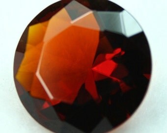 Glass Jewel 10mm Round Faceted Diamond Cut Pointed Back