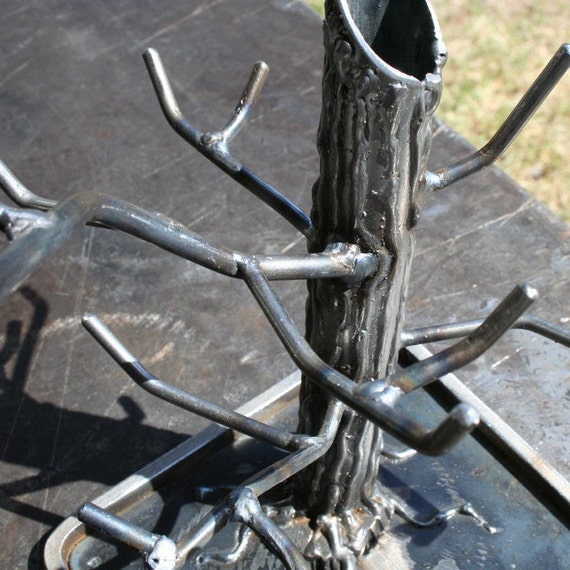 Jewelry Tree Welded Steel Sculpture