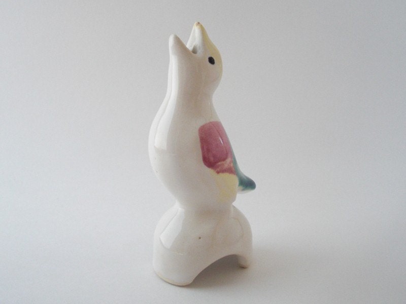 Vintage Porcelain PIE BIRD for the Baker