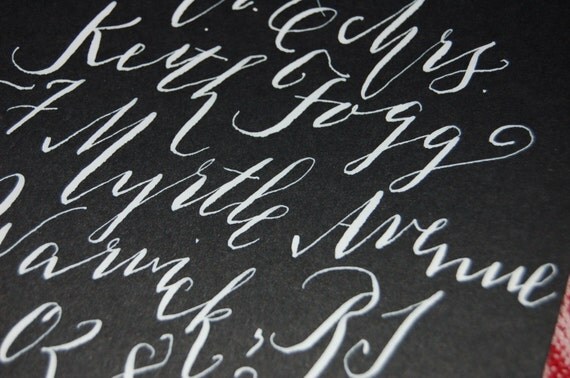 NEW Funky Calligraphy Style Sample