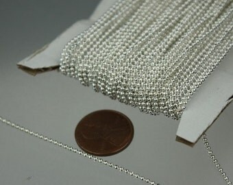 raw Brass Ball Chain Bulk 10 ft. spool of FACET micro by gemplus24