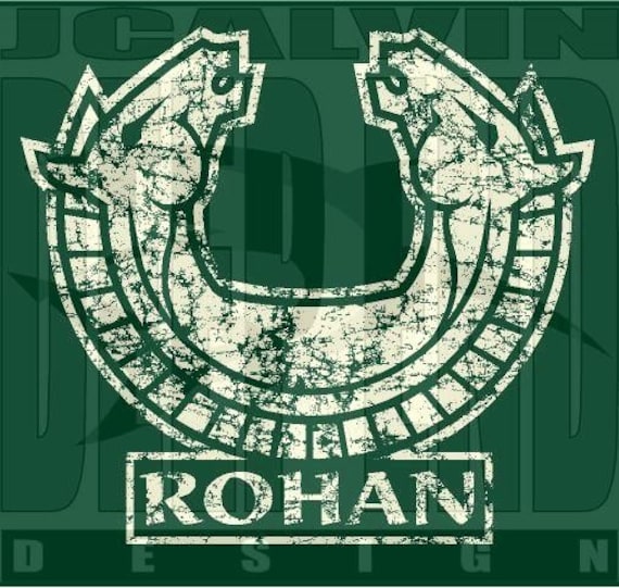 Rohan T-Shirt the Lord of the Rings the hobbit screen printed