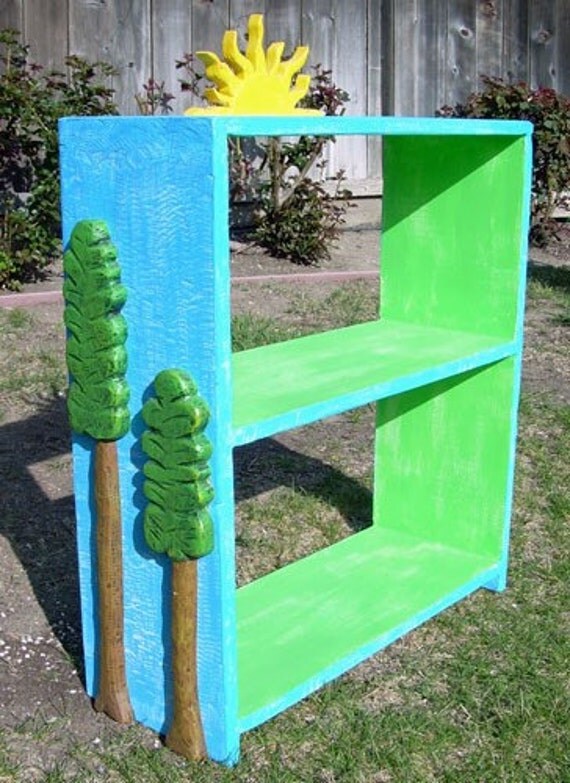 Items similar to Whimsical Bookcase on Etsy