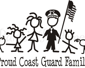 Coast guard family | Etsy