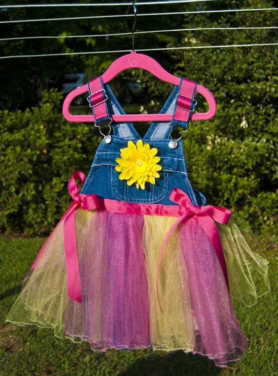 Embellished Birthday Overall TUTU