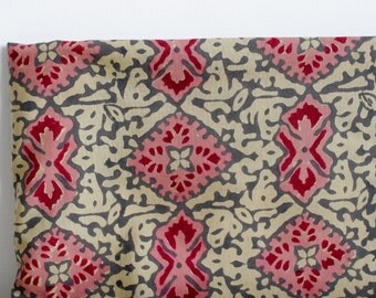 1 yard of indian Hand block printed fabric
