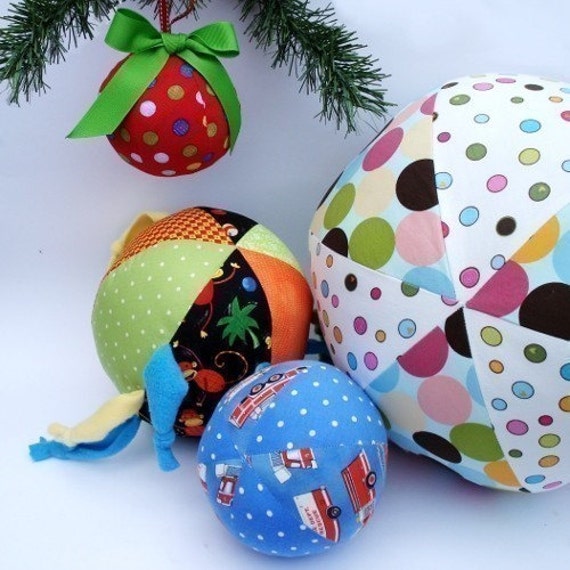 Items similar to Ball and Ornament Pattern, a pdf sewing pattern - free ...