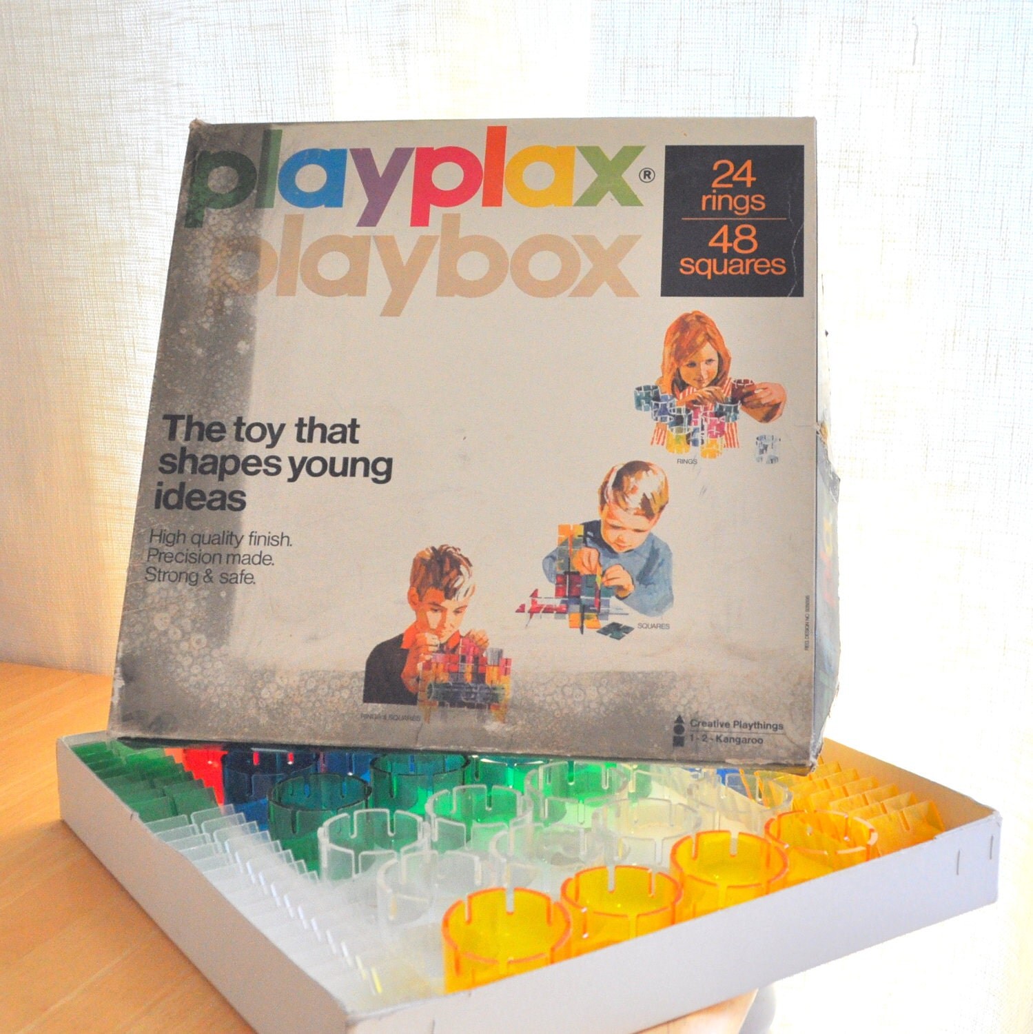 playplax mod 67 piece building set