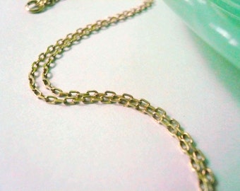 Rose gold chain Blank chain Empty chain Without pendant Chain