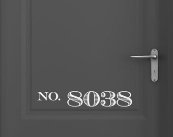 Front door numbers | Etsy