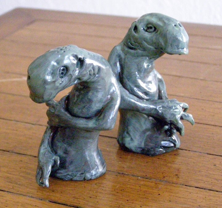 a Cthulhu Mythos chess set