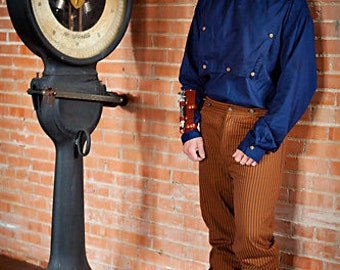 Western bib shirt | Etsy