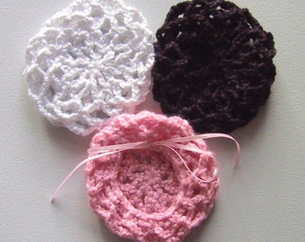 Crochet bun cover | Etsy