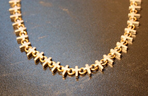 Items similar to Haight Street Rebel Cross Necklace on Etsy
