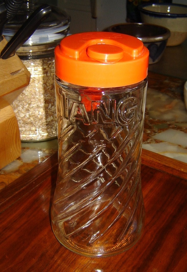 Orange Top Tang Juice Pitcher – vintage – Haute Juice