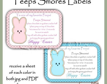 Popular items for peeps smores on Etsy