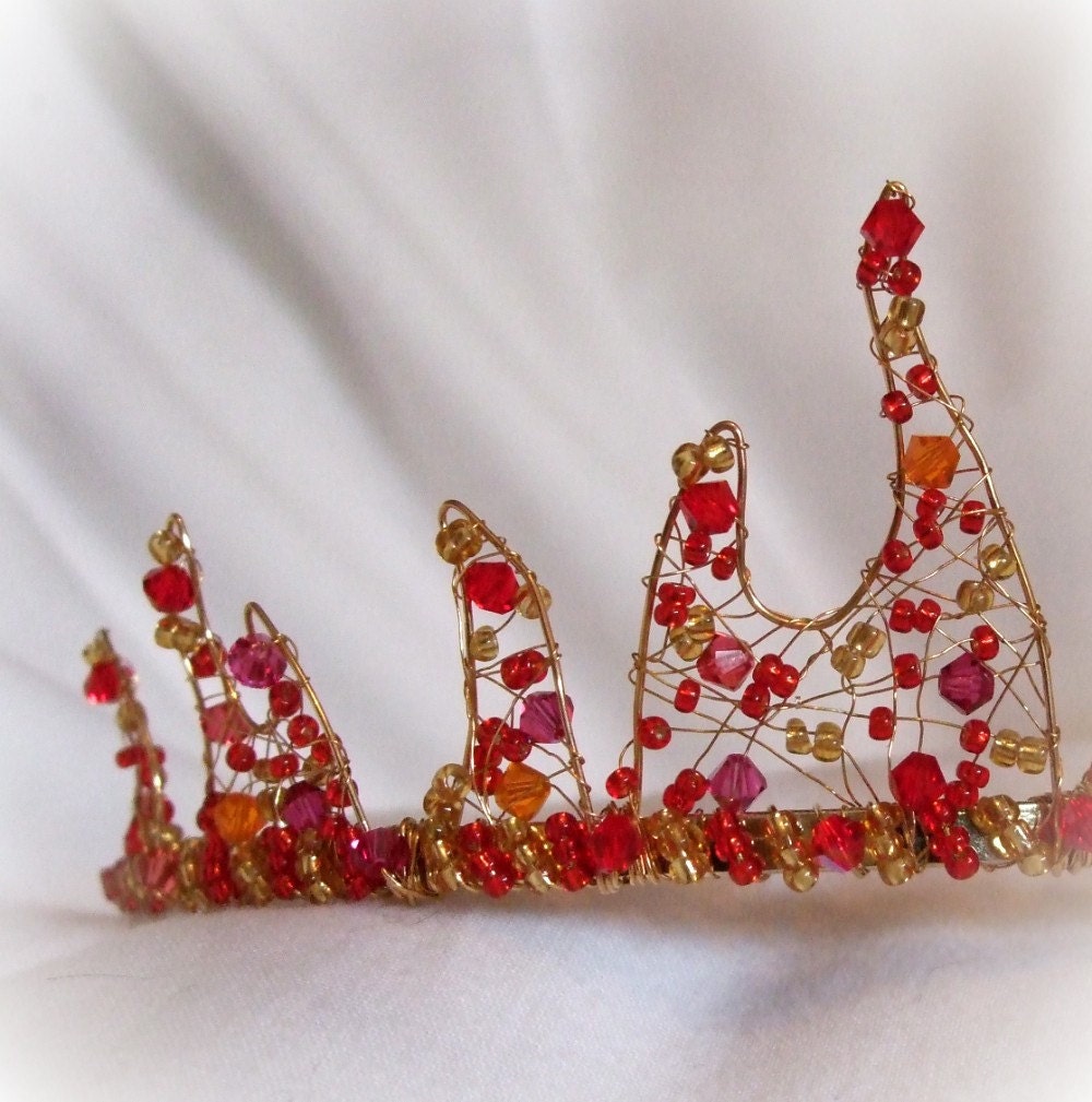 Flame tiara