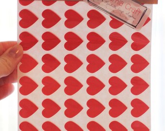 Mini valentine cards | Etsy