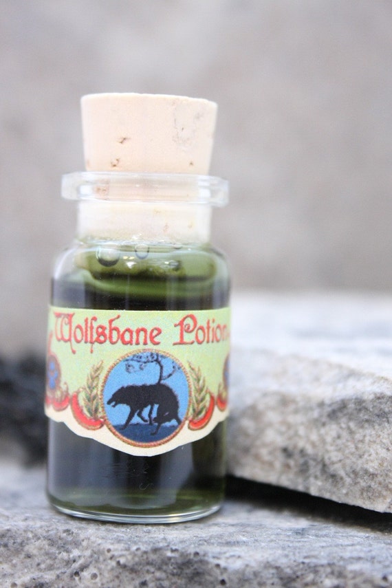Wolfsbane Potion by petitepotions on Etsy