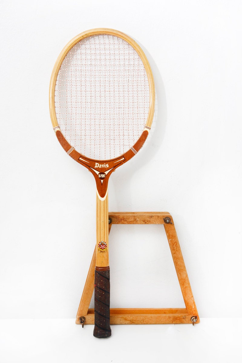 Vintage Davis Hi-Point Tennis Racket