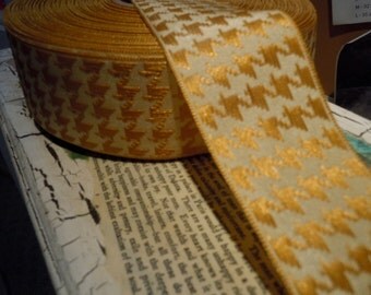 Houndstooth ribbon | Etsy