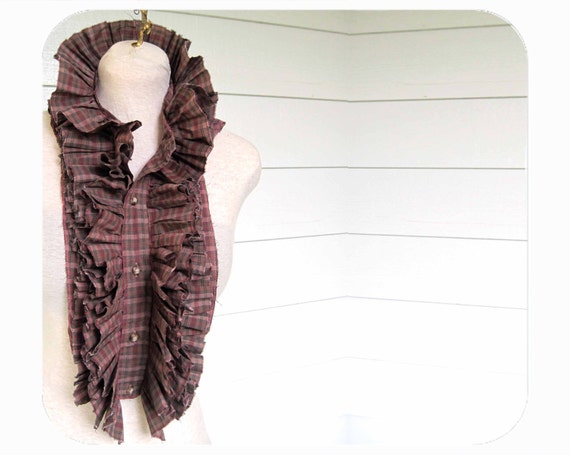 Neck Ruff for Women and Girls Fashion Upcycle