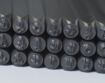 Popular items for script stamp on Etsy