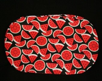Watermelon placemats | Etsy