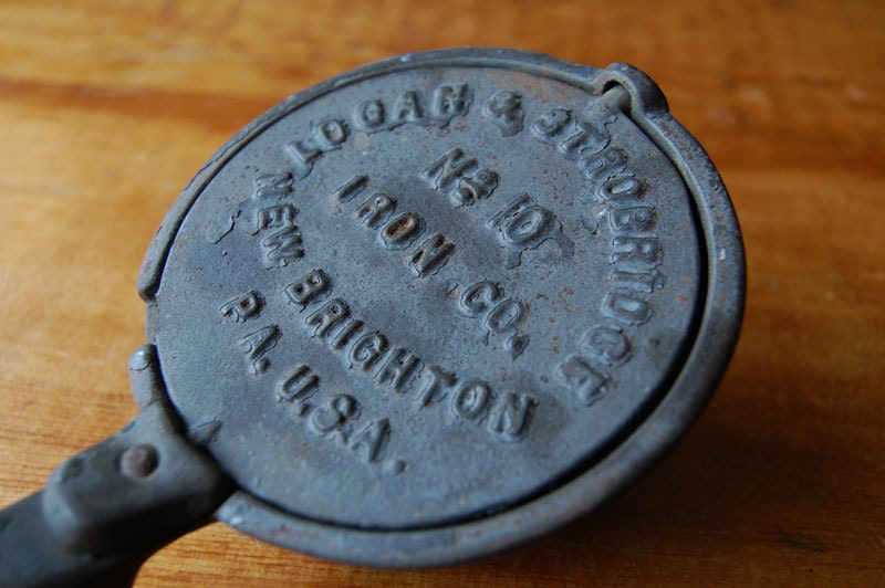 Antique Cast Iron Ice Shaver Vintage Snow Cone Snowball Maker