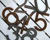 Items similar to Industrial metal number 8 on Etsy