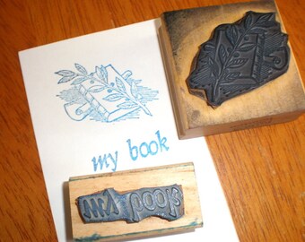 Vintage rubber stamp | Etsy