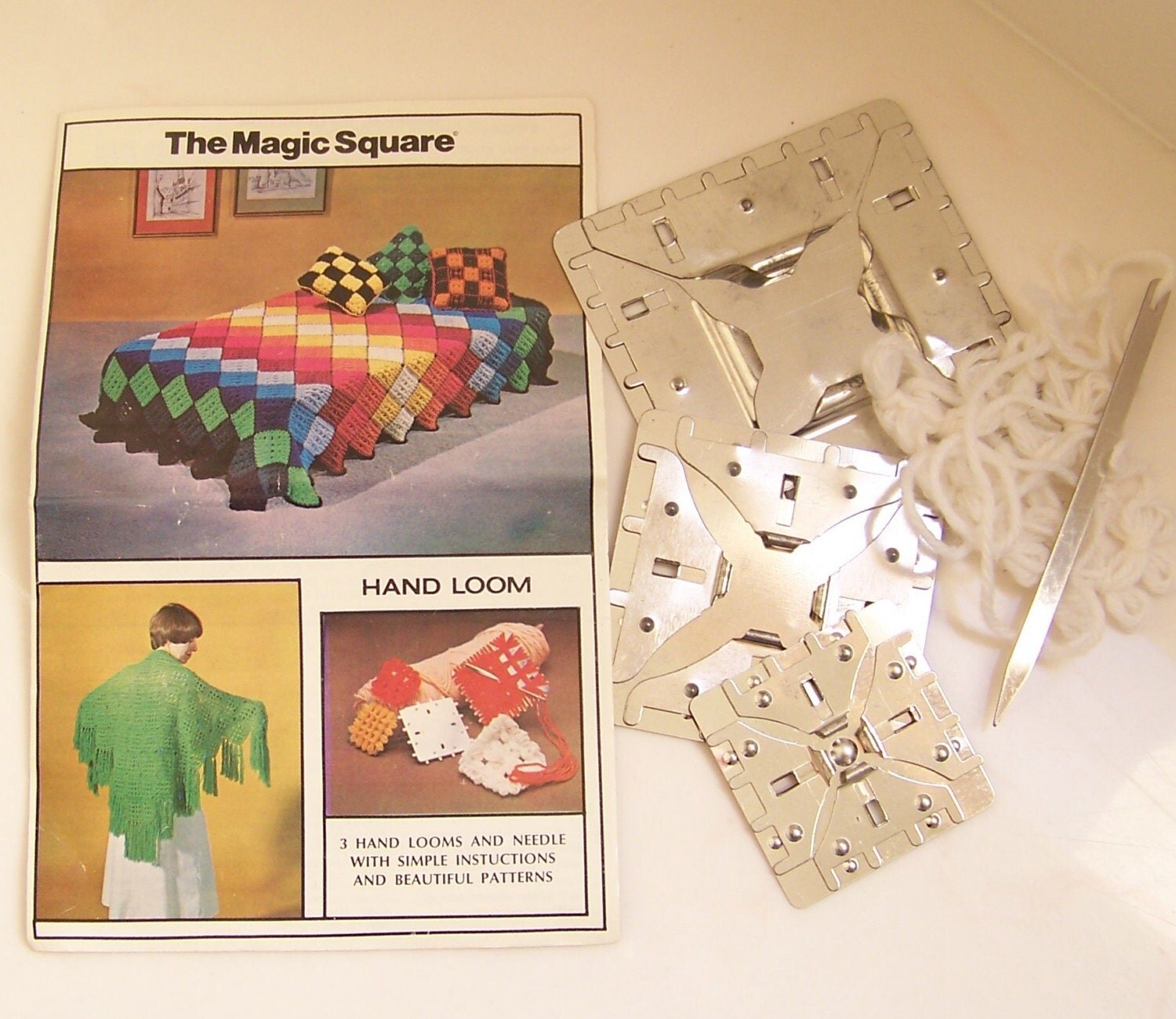 vintage Magic Square hand loom