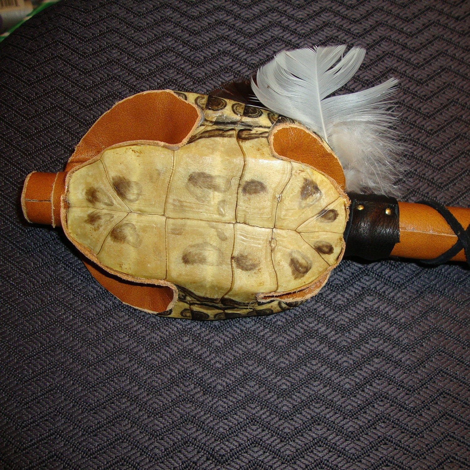 Turtle Shell Rattle / Ritual Rattle / Medicine Rattle / Wiccan