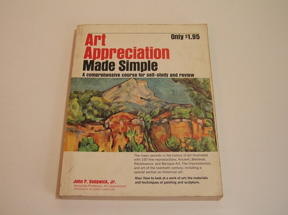 Art Appreciation Made Simple Vintage Book
