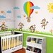 Vinyl Wall Decal Wall Sticker Kids Decal Sunny Day Monkey on