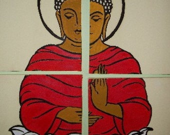 Buddha drawing | Etsy