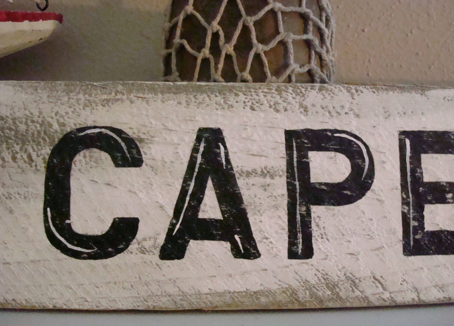 Vintage Style Cape Cod wooden Sign