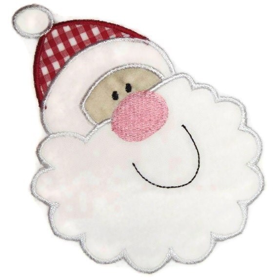 Christmas Santa Machine Embroidery by SimplySweetEmbroider on Etsy