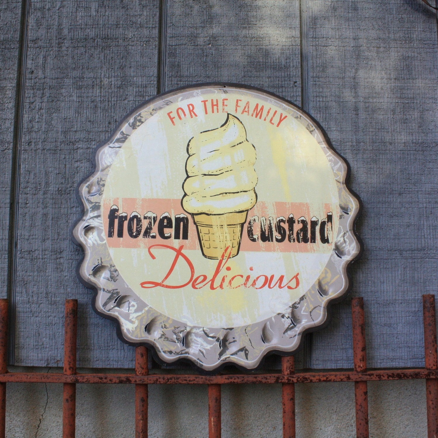 Metal Advertising Signs Vintage Replacas by VintageSusanFletcher