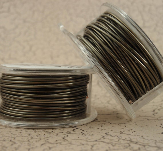 Half Price Summer Sale 18 gauge GunMetal Wire 50 Feet
