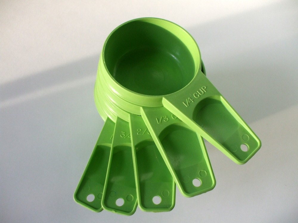 Green Tupperware Measuring Cups at Sherry Powers blog