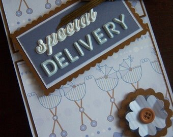 Items similar to Baby delivery Greeting card on Etsy