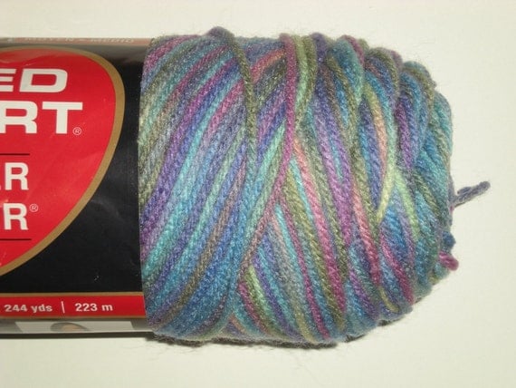 Red Heart Super Saver Yarn Multi Color Monet