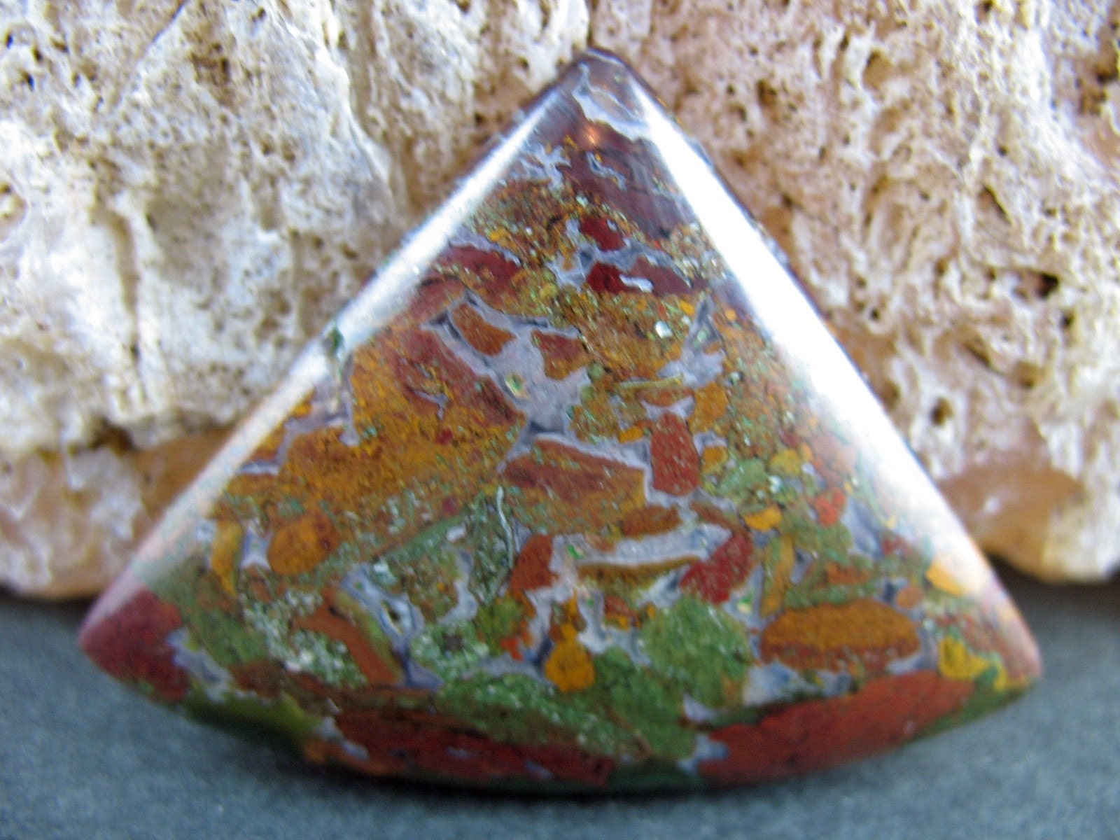 HOG CREEK JASPER AGATE DESIGNER CABOCHON IDAHO SALE