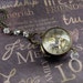 Pocket Watch Orb Necklace Enchanted by TheEnchantedLocket on Etsy
