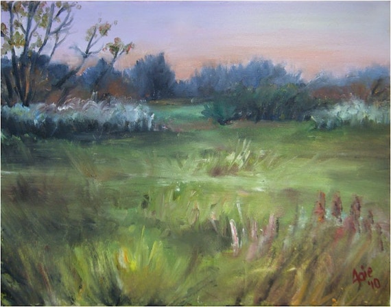 Original Plein Air Impressionism 14x11in Outdoor by ArtdeJoie